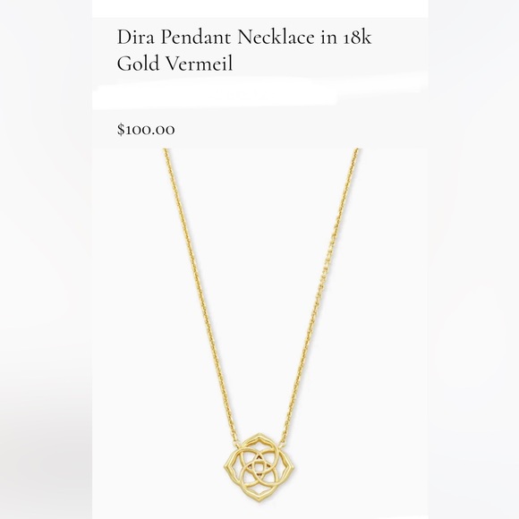 Stunning Tiny Dira Pendant Necklace Gallery